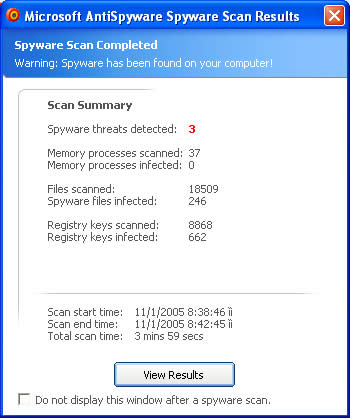 Microsoft Antispyware - Printer Friendly version